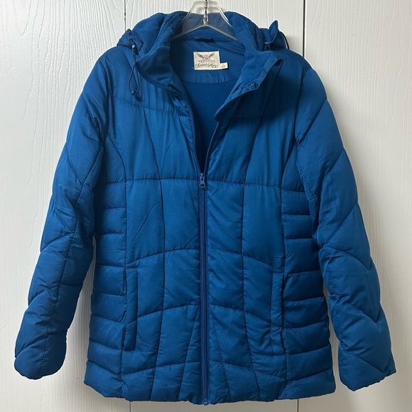 Faded Glory | Jackets & Coats | Womens Blue Winter Jacket Size Large ...